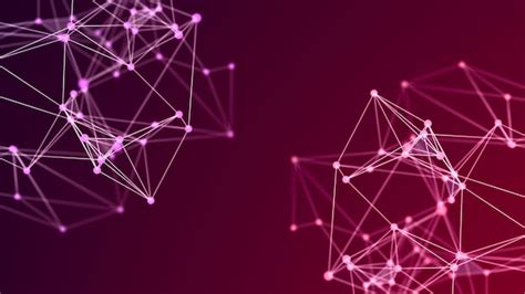 Premium Photo Big Data Visualization Network Connection Structure