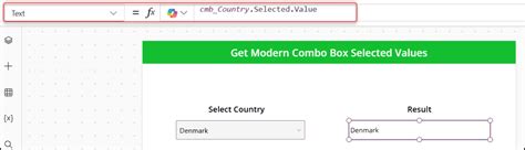 How To Get Modern Combo Box Selected Values In Power Apps