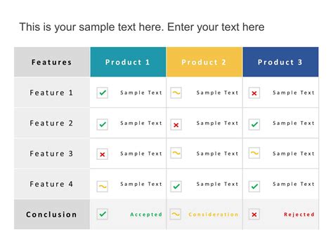 Comparison Powerpoint Template