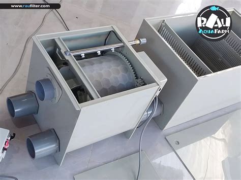 Filter System Drum Filter Biofilter 5000gph 20m³h Raufilter