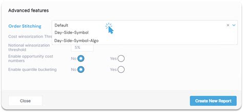 understanding and accessing order stitching in transaction cost analysis