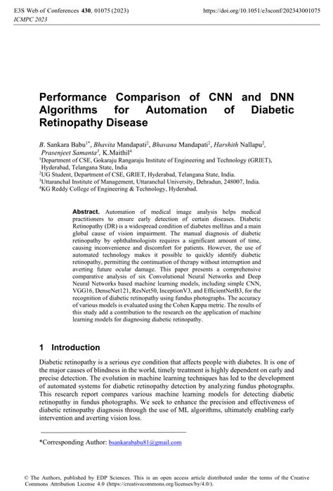 pdf performance comparison of cnn and dnn algorithms for automation