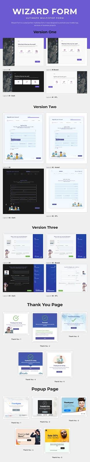 Neonwizard Questionnaire Multistep Form Wizard Download New Themes