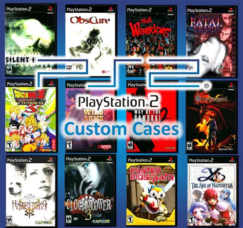 Custom Case Ps2 No Disc No Manual Custom Game Case Playstation 2 Etsy