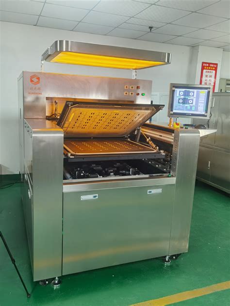 Ccd Alignment Semi Automatic Black Ink Solder Mask Exposure Machine