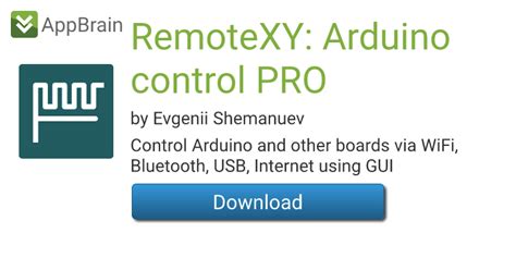 remotexy arduino control pro for android app download