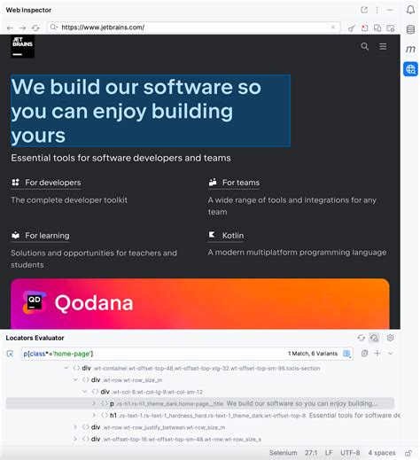 Web UI Test Automation PyCharm Documentation