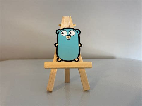 Go Programming Language Gopher Mascot High Quality Vinyl Etsy