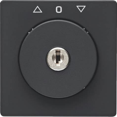 Centre Plate Lock Touch Blind Anthracite • 10836086 Hager