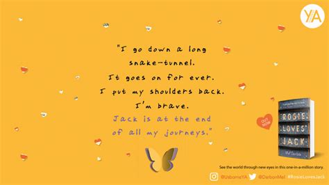 Blog Tour Rosie Loves Jack Important Journeys Never Judge A Book