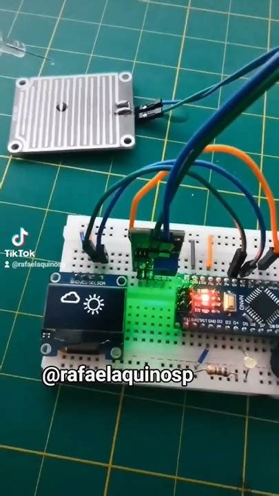 sensor de chuva rafaelaquinosp viral foryou arduino youtube