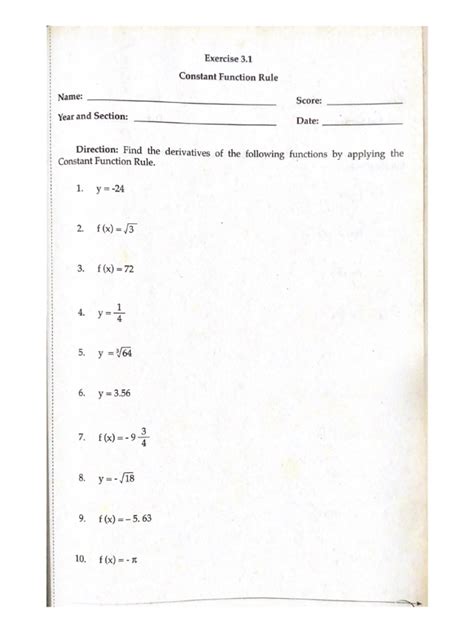 Exercise 3 1 Pdf