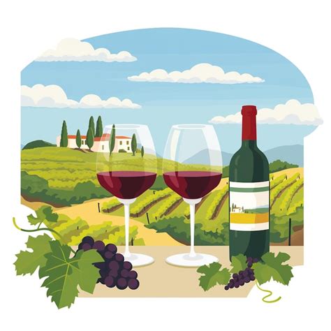 Weinberg Clipart Illustration Bilder Kostenloser Download Auf Freepik