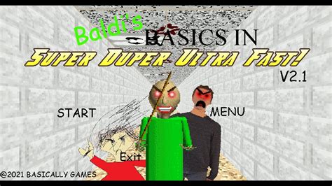 Craziest Mod For Baldi Vs Baldi Random Games YouTube