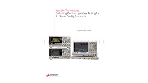 Infiniivision 3000t X‑series Oscilloscopes Keysight