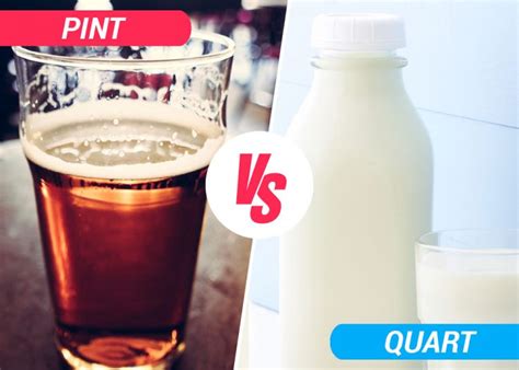 Pint Vs Quart Best Difference