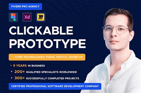 create a clickable prototype of your application by e borisenko fiverr