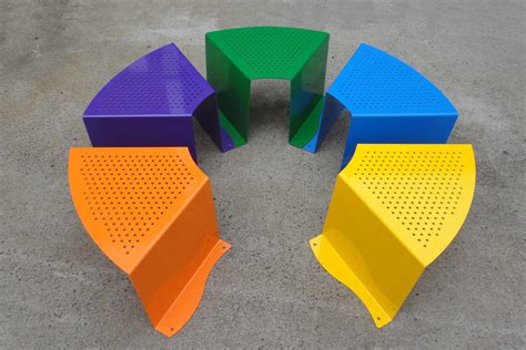 Perforated Modular Stool Commercial Systems Australia