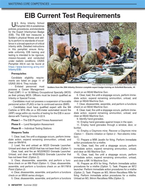 5 Eib Tasks Current Pdf Firearms Ballistics