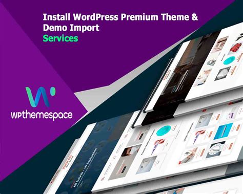We Will Install WordPress Theme And Setup Like Demo Wp Theme Space