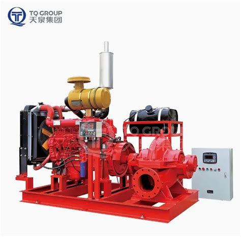 1500 Gpm Diesel Engine Driven Horizontal Split Case Fire Fighting Pump