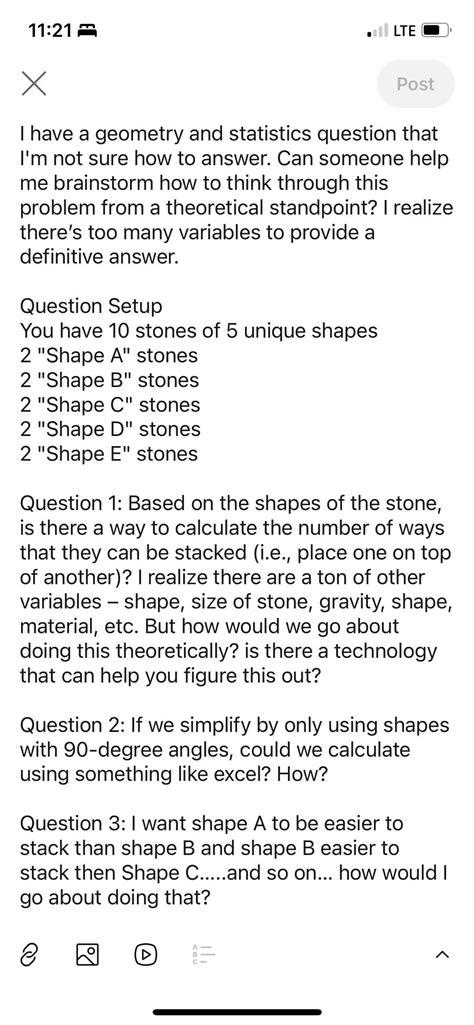 Stacking Shapes Math Problem Rgeometryisneat