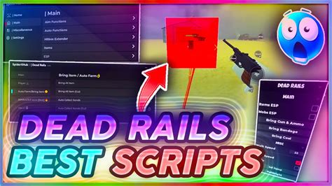 Dead Rails Script Gui Pastebin Auto Win Bring Items Auto Collect