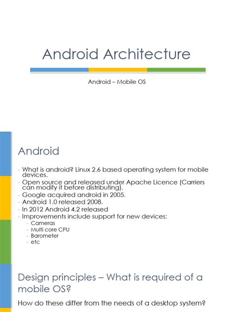 Android Architecture V1 Pdf