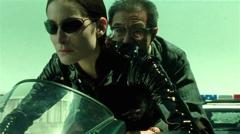 What Motorcycle Did Carrie Anne Moss Ride In The Matrix Reloaded