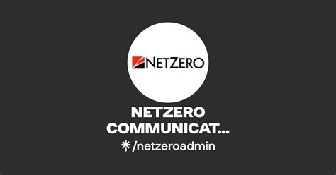Netzero Communication Service Linktree