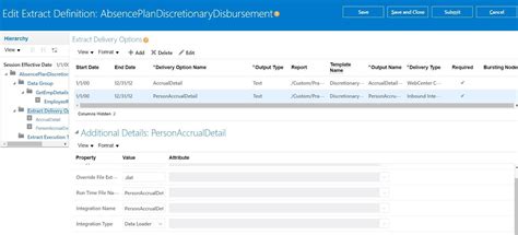 Automating Absence Plan Discretionary Disbursement In Oracle HCM Cloud