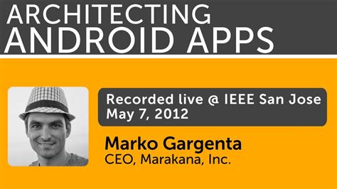 Android Applications Architecture