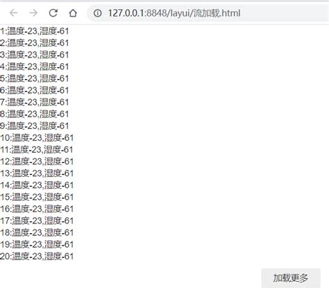 Layui框架学习（33：流加载模块）layui 流加载 Csdn博客