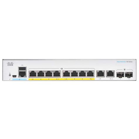 Cisco CBS350 8P 2G EU Switch Silver Techinn