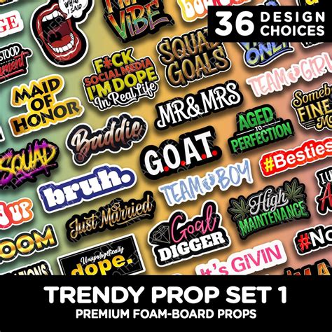 Trendy Foam Board Photo Booth Props Party Pictures And Group Photos Etsy