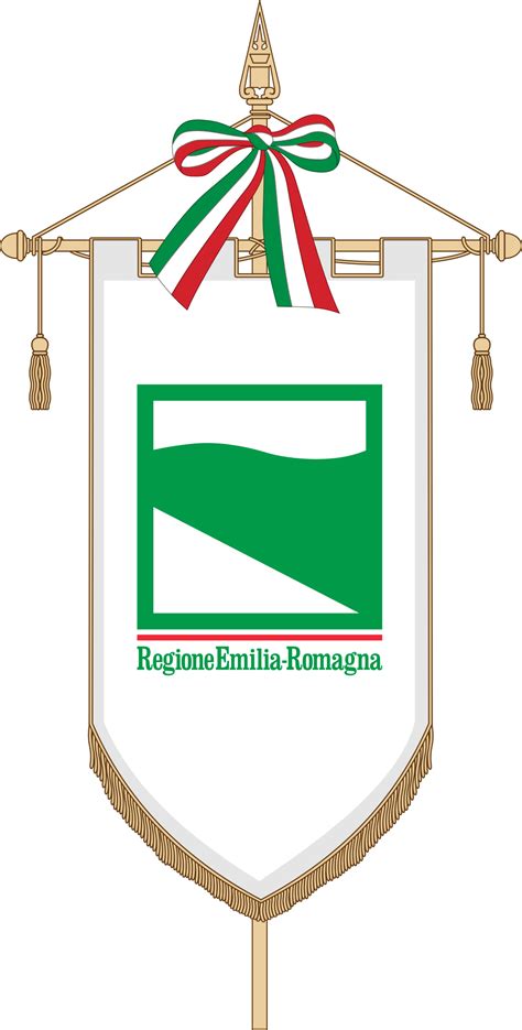 Gonfalon Of Emilia Romagna R Vexillology