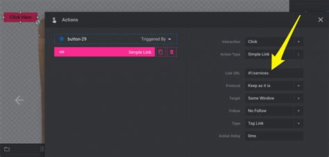 Smooth Scrolling Anchor Links Dream Theme