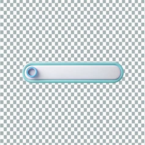 Premium Psd Blank Search Bar 3d Rendering