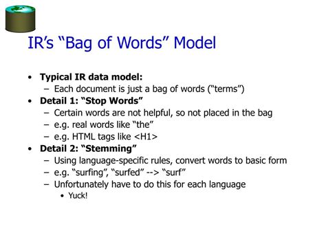Ppt Elementary Ir Scalable Boolean Text Search Powerpoint