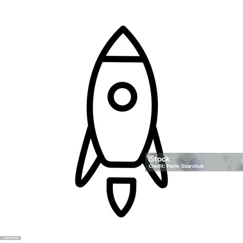로켓 라인 아이콘입니다 성장 이익 소득 추세 경력 직업 시작 공간 별 이륙 아이디어 혁신 미래 창의성 사업 개념입니다 흰색