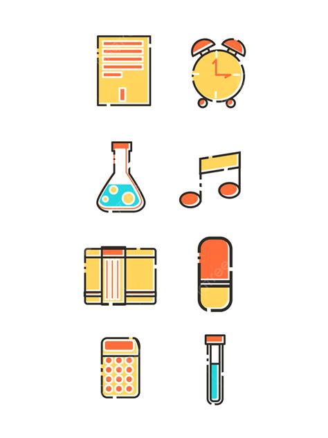 Elemen Universal Gaya Meb 3 Vektor Mbe Gaya Jam Alarm Png Dan Vektor