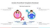 PowerPoint Gender Presentation Template And Google Slides