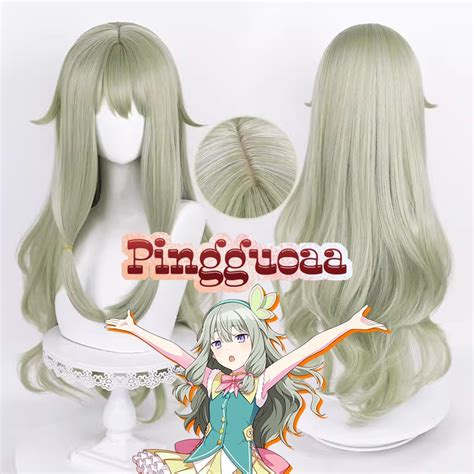Anime Project Sekai Colorful Stage Kusanagi Nene Cosplay Wig 80cm Long