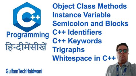 Object Class Method Instance Variable In C C Identifier C Keywords Trigraphs In