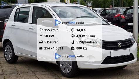 Suzuki Celerio 10 Specs 2014 2019 Prestaties Carrosserie