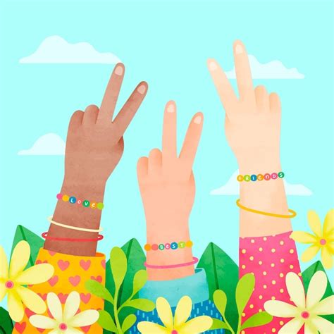 Ilustración Para La Celebración Del Día Internacional De La Amistad Vector Gratis