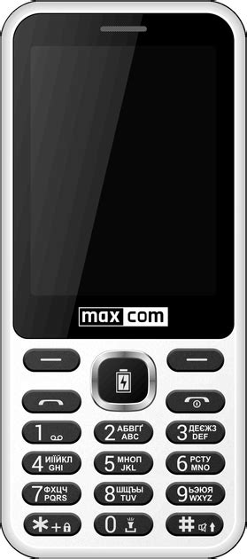 Мобильный телефон Maxcom Mm814 White фото отзывы характеристики в интернет магазине Rozetka
