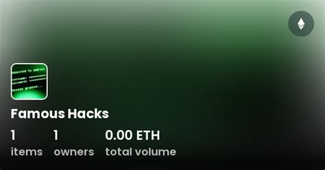 Famous Hacks Collection Opensea