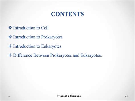 introduction to prokaryotes and eukaryotes pdf