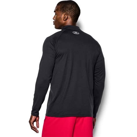 Under Armour Mens Ua Tech 1 4 Zip Long Sleeve Top Workout Layer 35 Off